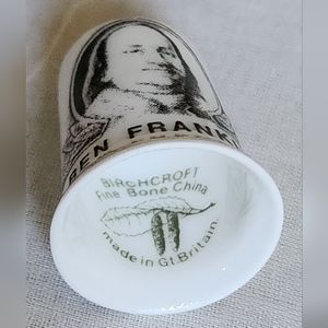 BIRCHCROFT | Other | Vintage Ben Franklin Birchcroft Fine Bone China ...